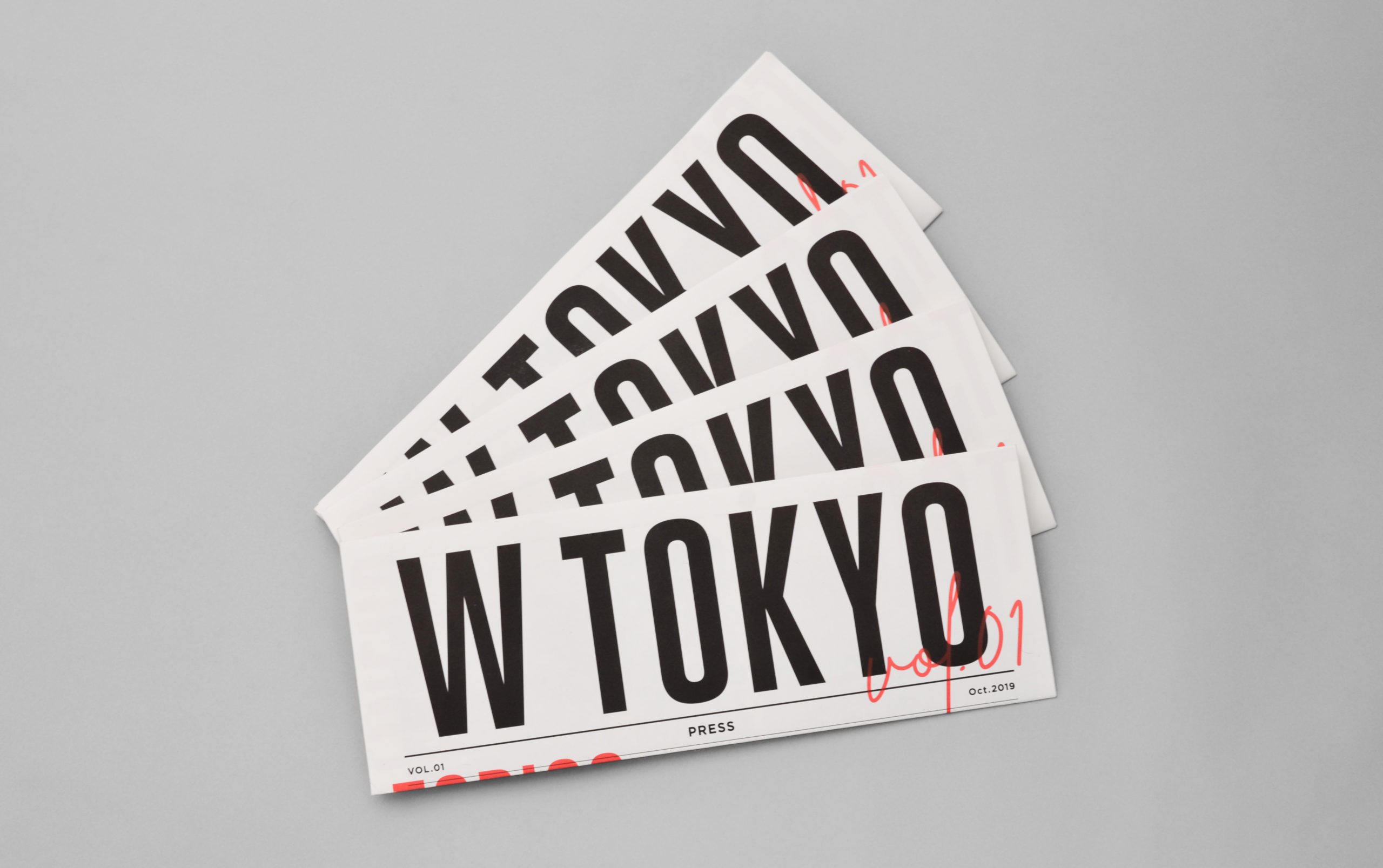 W TOKYO : Tabloid | GRAPHITICA — Visual direction, Design & Illustration